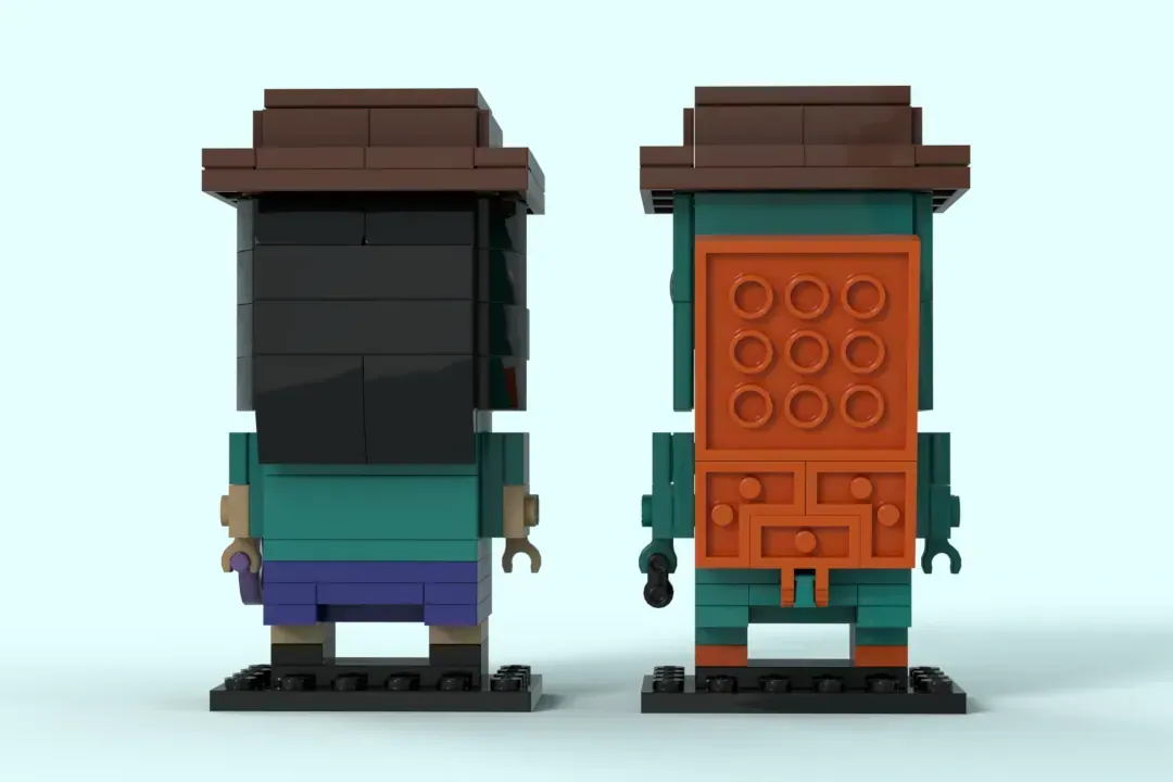 Agent P and Agent T - Phineas and Ferb - Brickheadz | LEGO® Ideas