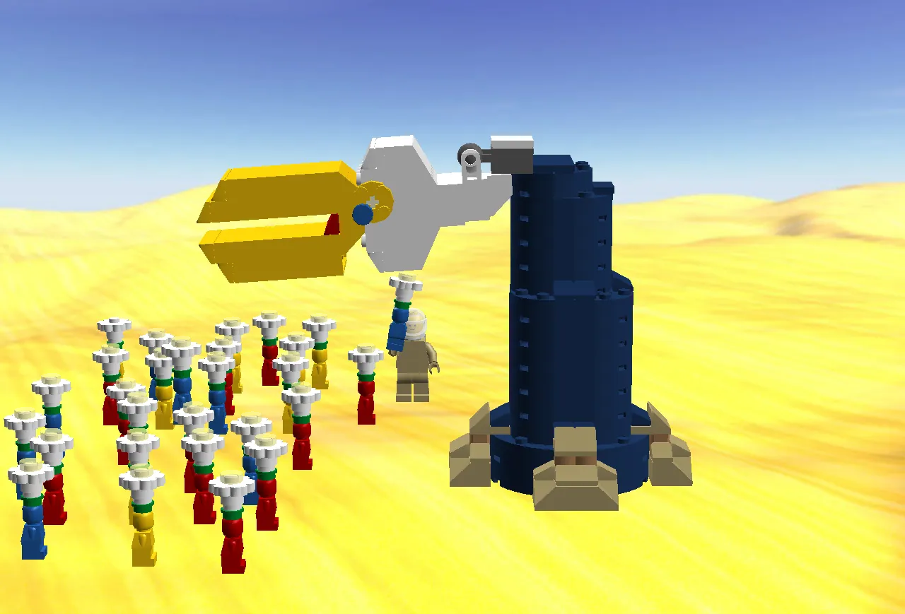Pikmin Burrowing Snagret | LEGO® Ideas