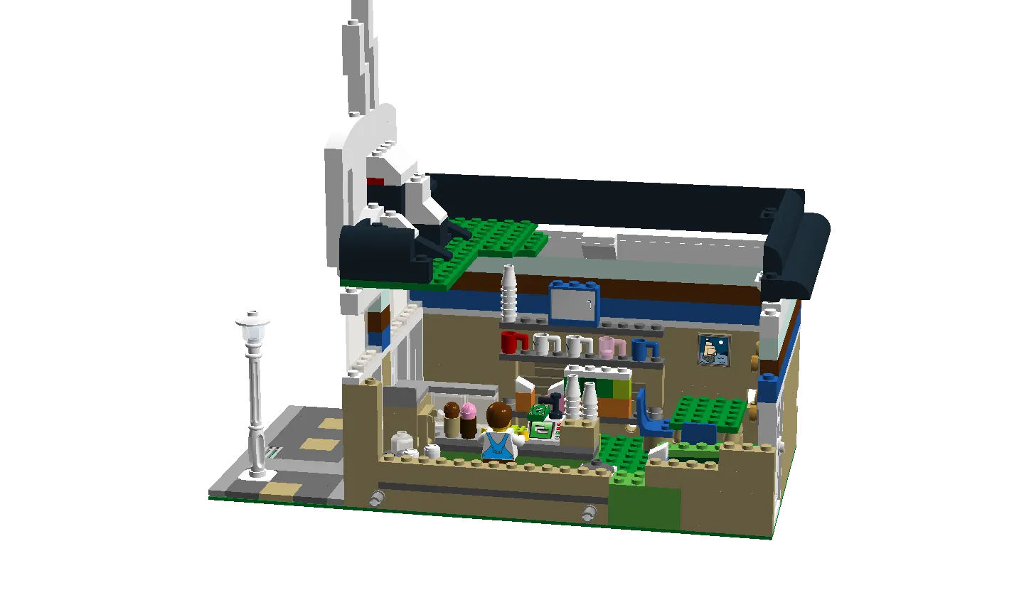 Overpriced Coffee Shop | LEGO® Ideas