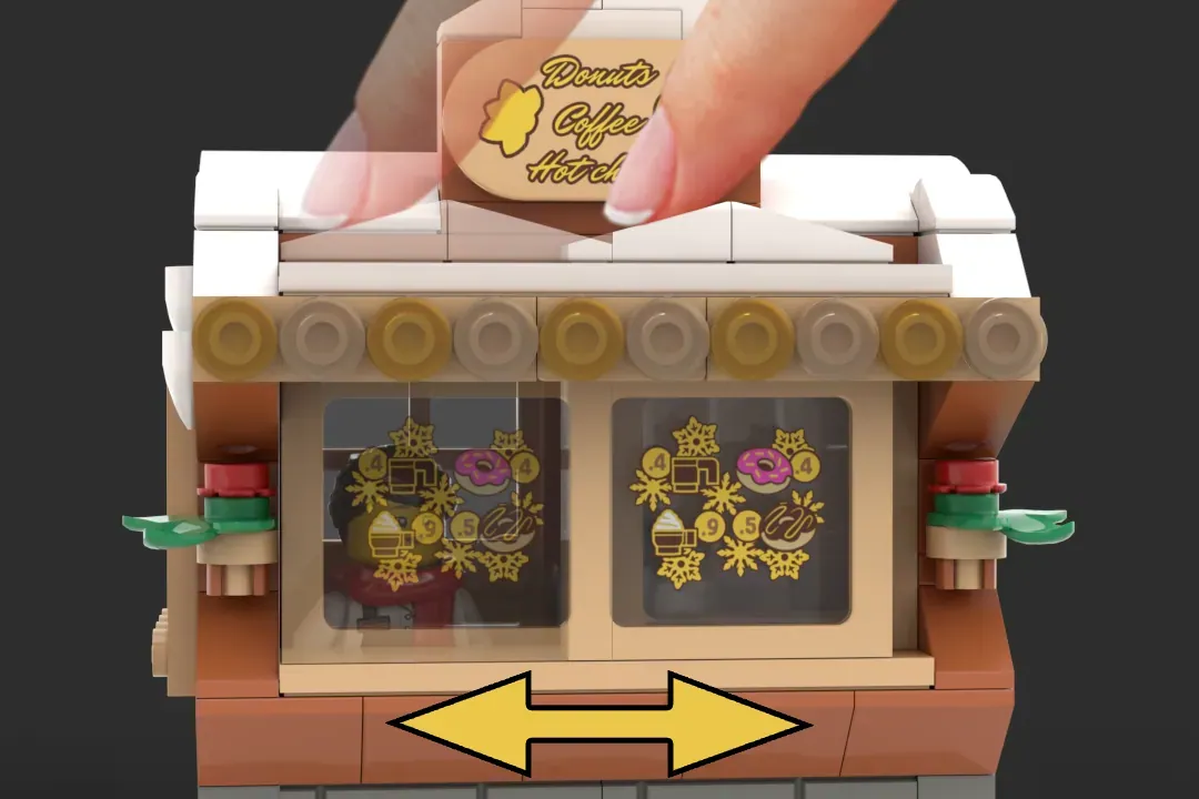 Winter Donuts Stall | LEGO® Ideas