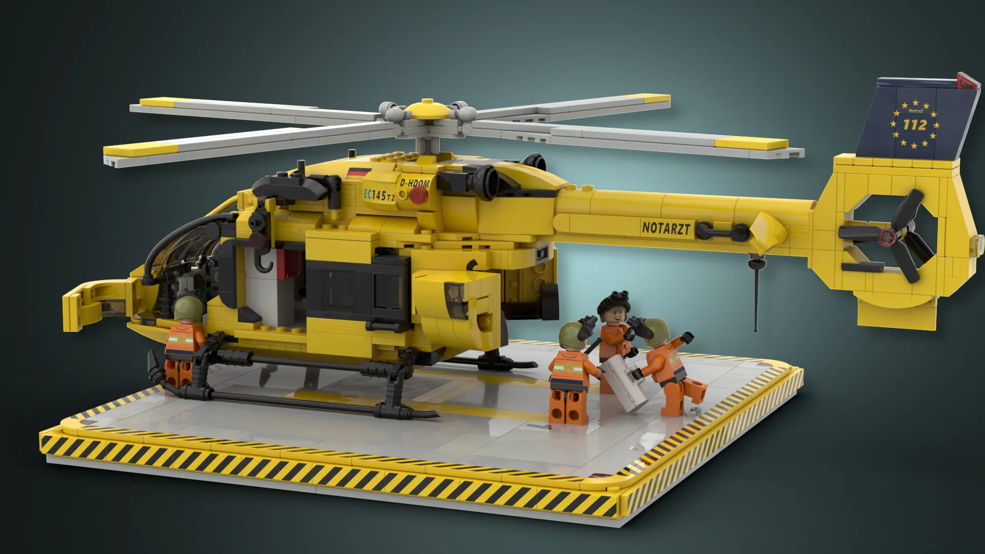 Airbus EC-145 T2 ADAC Edition. | LEGO® Ideas