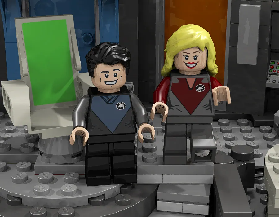 Galaxy Quest - N.S.E.A. Protector NTE3120 and Bridge | LEGO® Ideas