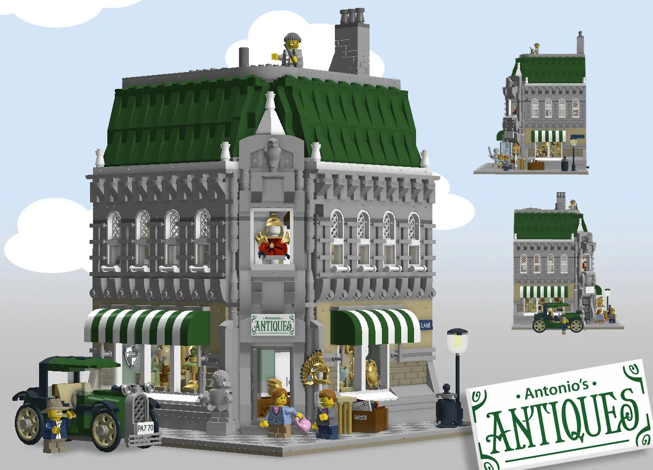 Antiques Store Modular Building | LEGO® Ideas