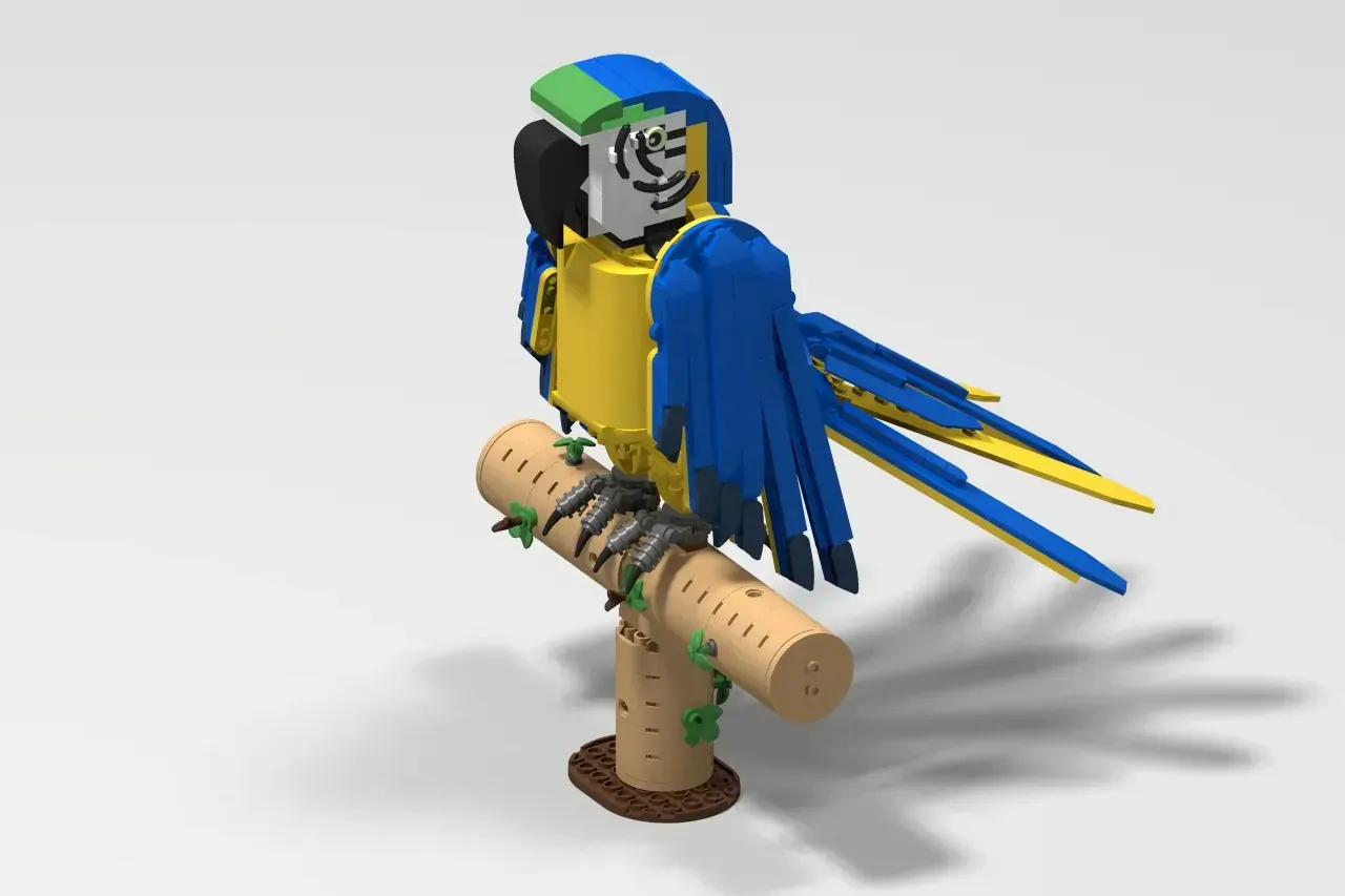 Blue & Yellow Macaw | LEGO® Ideas