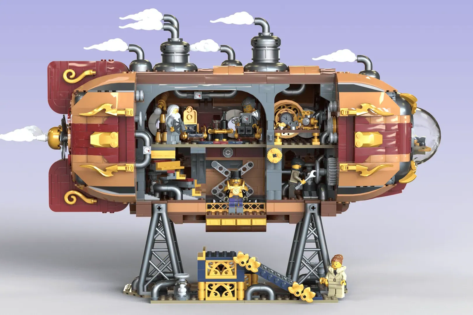 Steampunk Airship | LEGO® Ideas