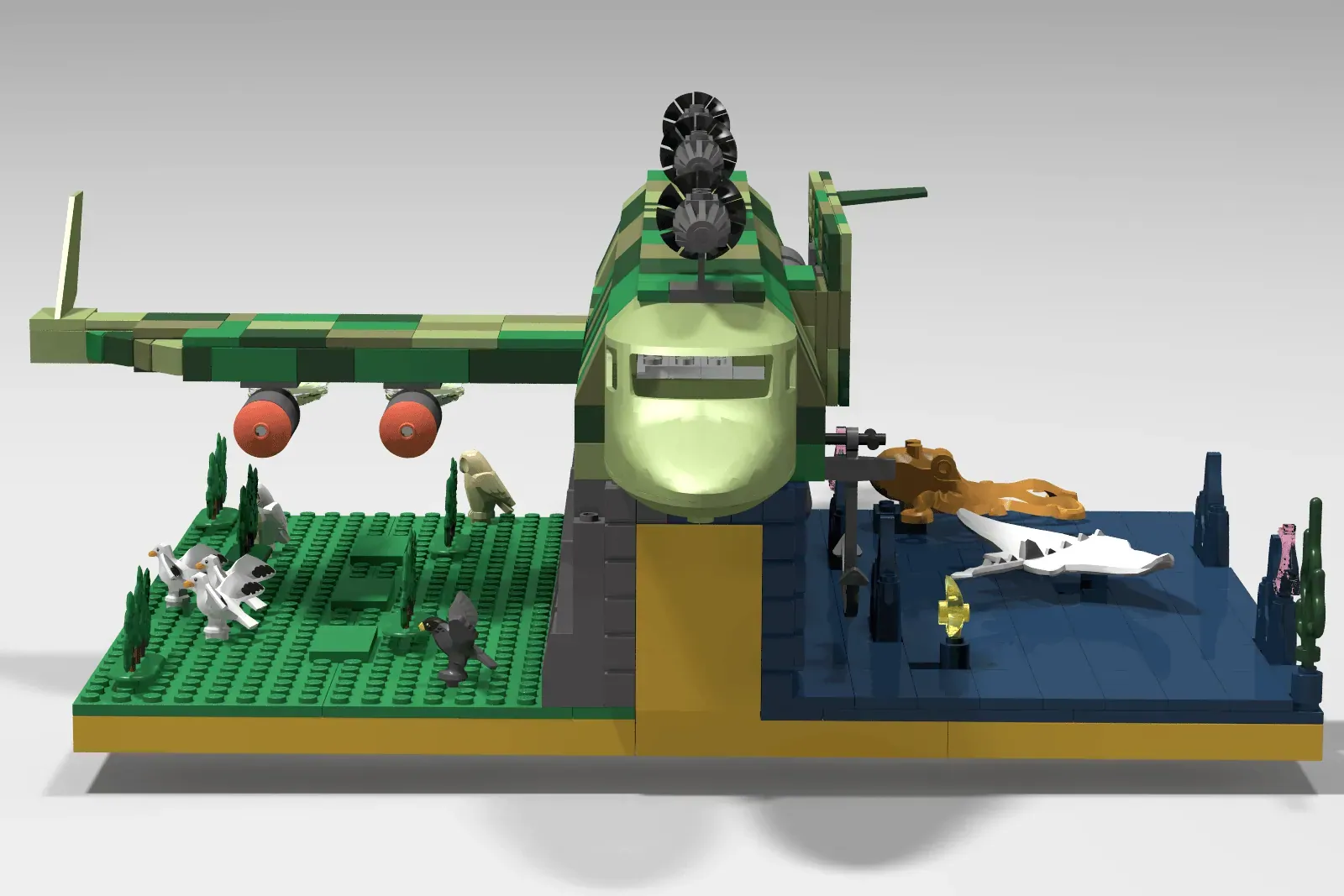 Submersive Seaplane | LEGO® Ideas