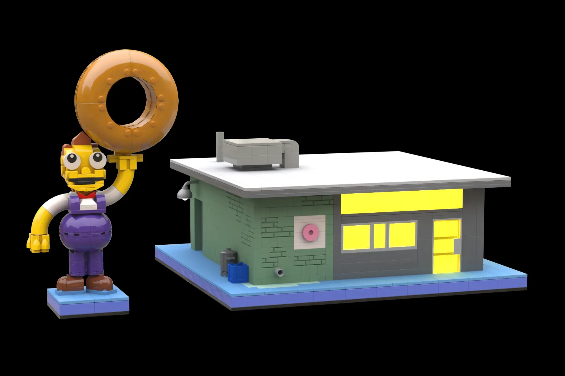 The Simpsons: Lard Lad Donuts | LEGO® Ideas