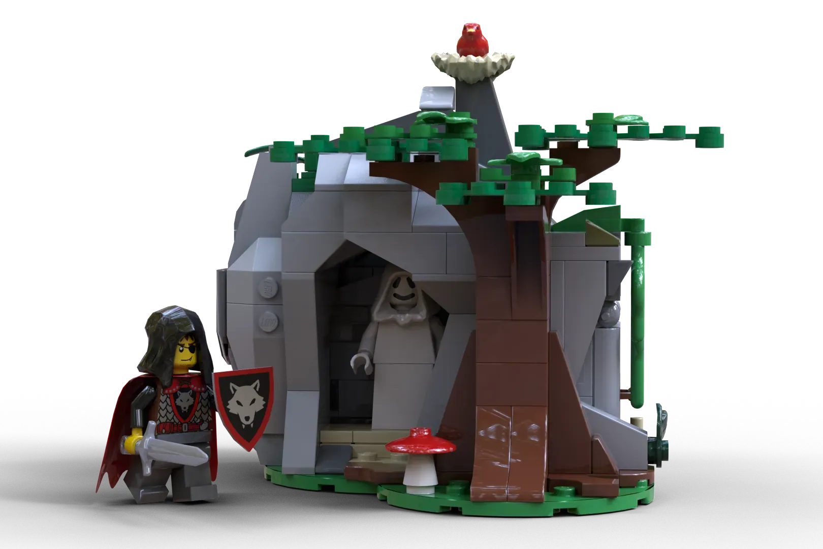 Ghostly Hideout 2 Rebuild Of 1596 Lego Ideas