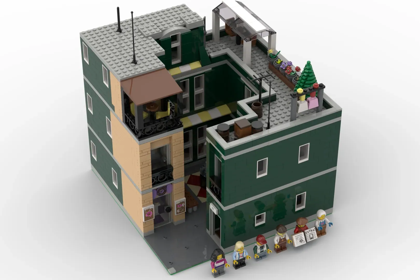 Corner Square | LEGO® Ideas