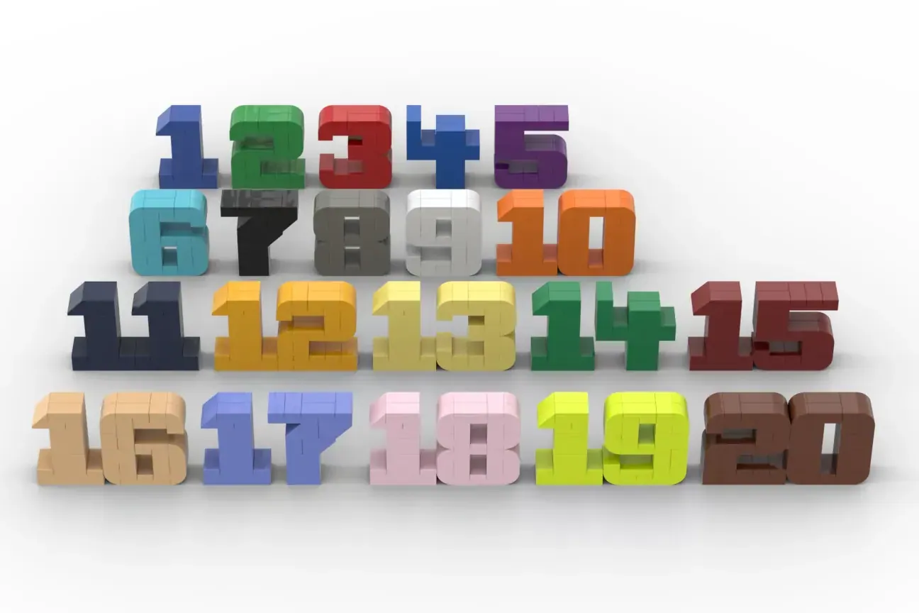 LEGO Number Set (1 - 20) | LEGO® Ideas