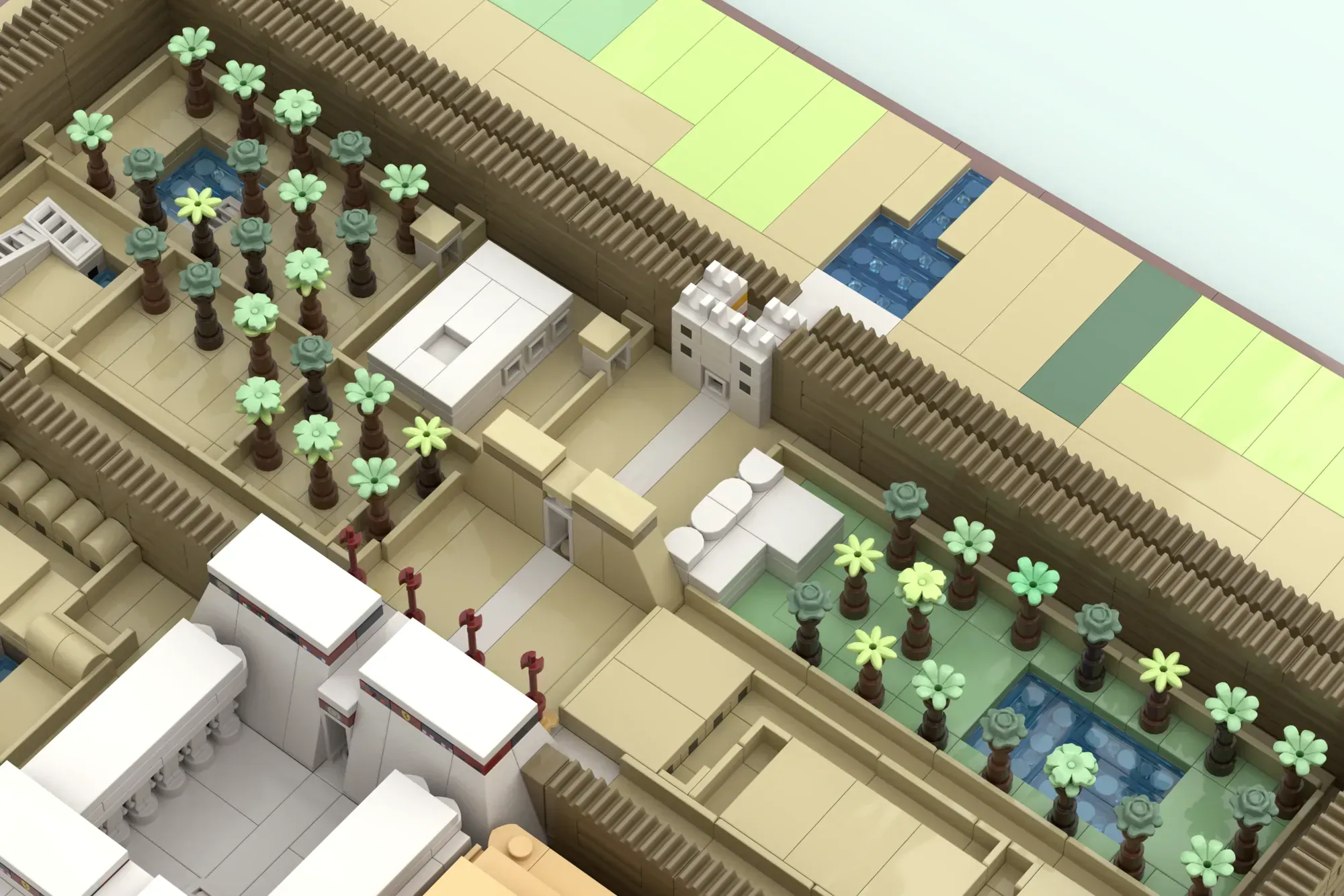 Medinet Habu: Mortuary Temple of Ramesses III | LEGO® Ideas