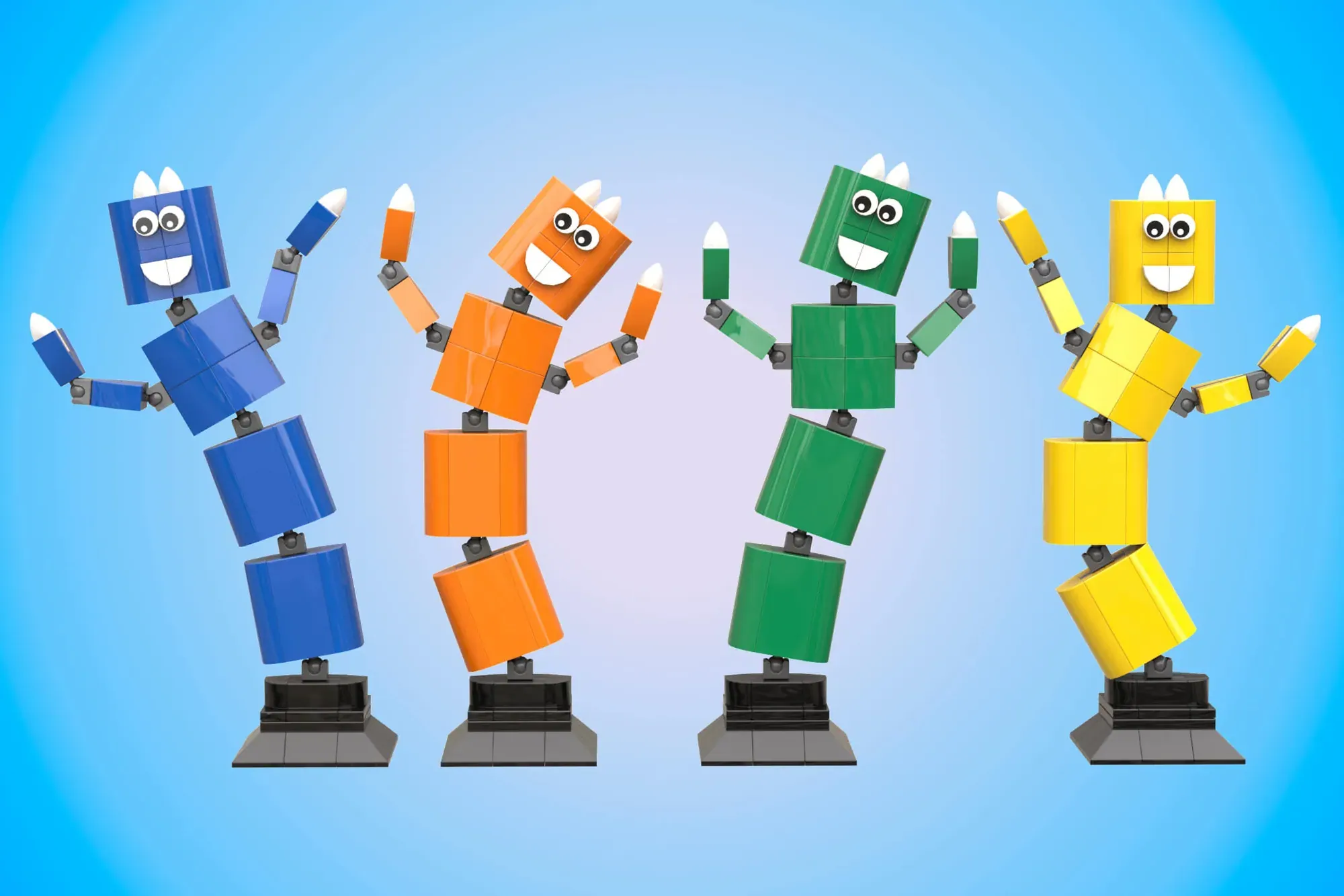 Wavy Flexible Inflatable Dancing Tube Sculptures | LEGO® Ideas