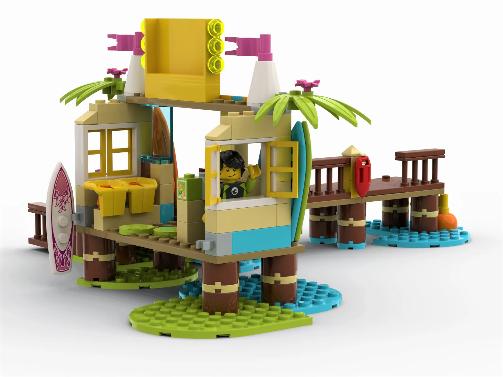 Boardwalk Surf Shop | LEGO® Ideas