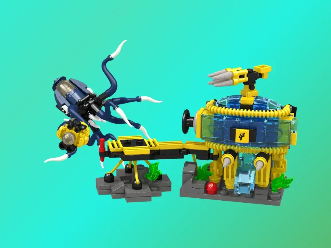 Aqua Raider Aquabase Invasion | LEGO® Ideas