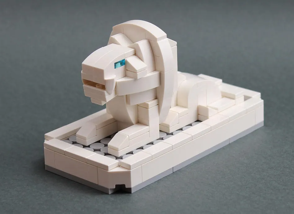 White Lion Statue | LEGO® Ideas