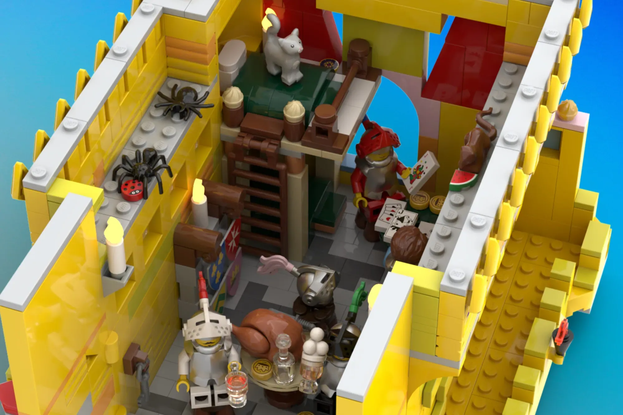 Magnificent Yellow Castle | LEGO® Ideas