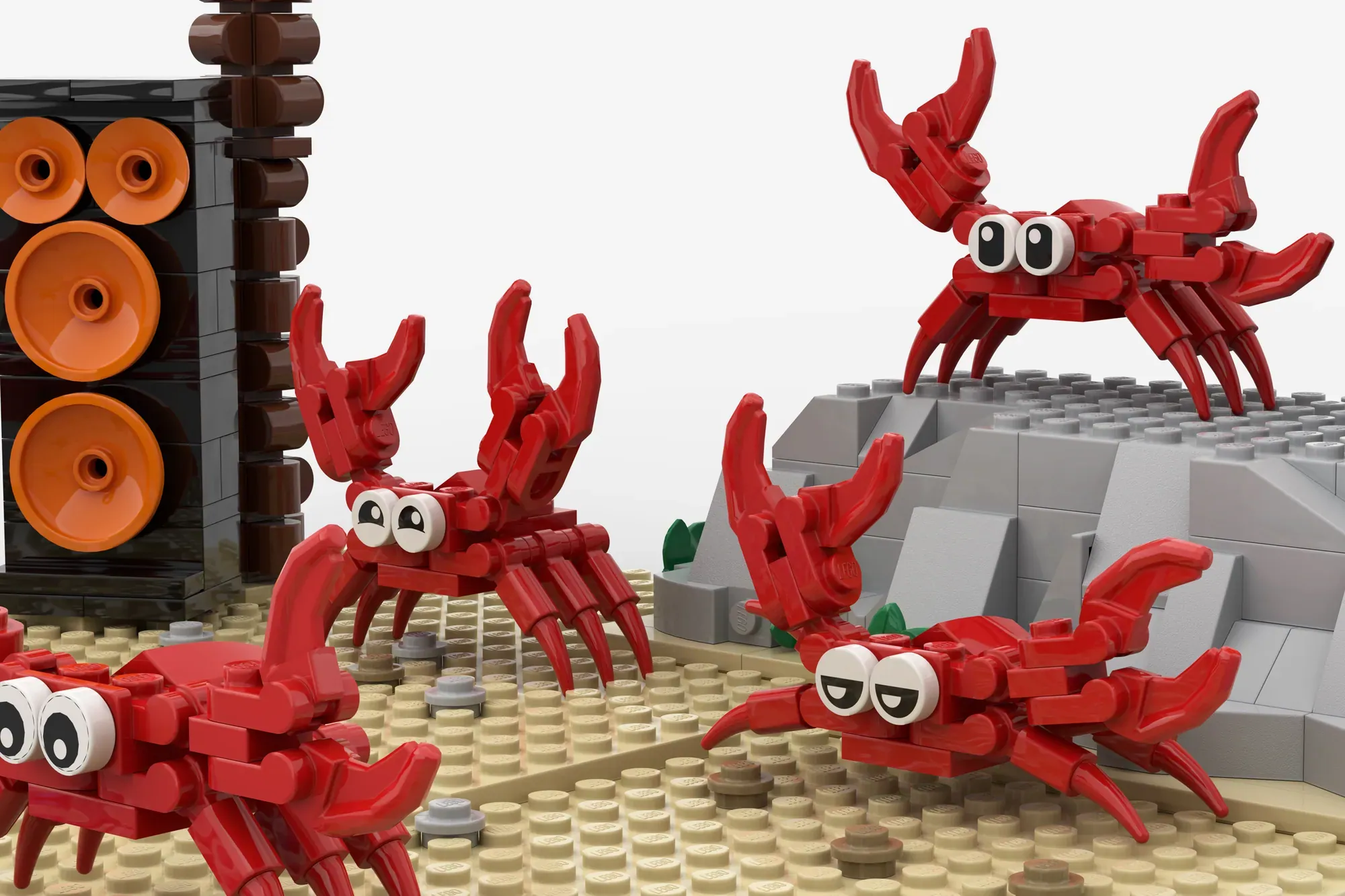 Crab Rave: Dancing Crabs | LEGO® Ideas
