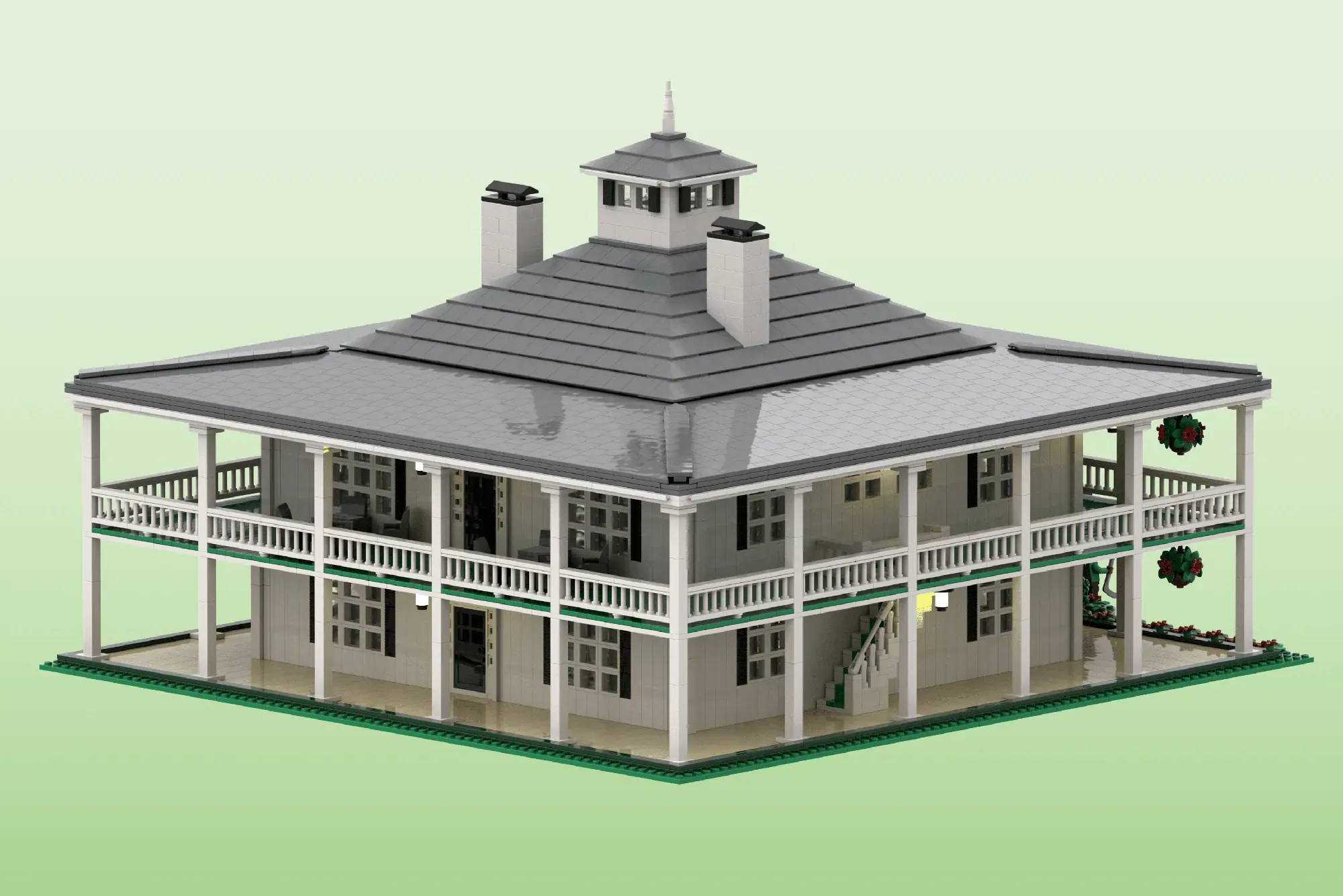 Augusta National Clubhouse | LEGO® Ideas