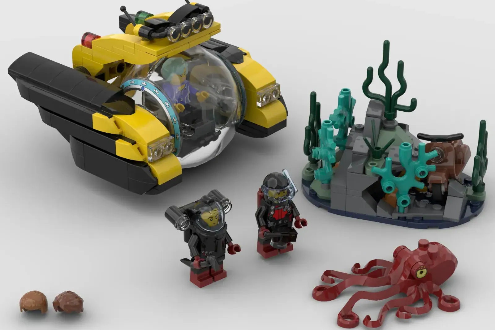 Marine Research Submarine | LEGO® Ideas