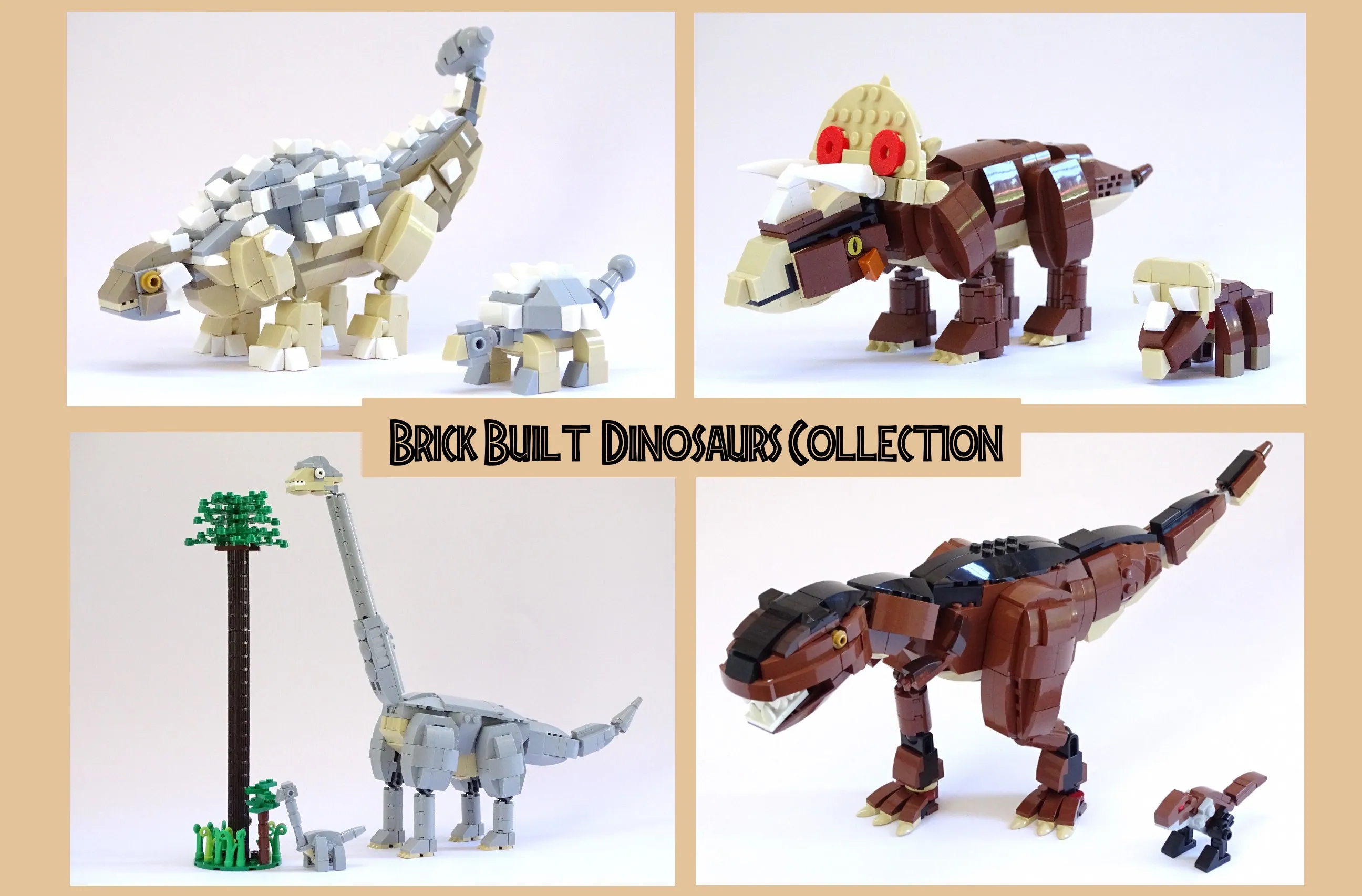 Brick-built Dinosaurs Collection | LEGO® Ideas