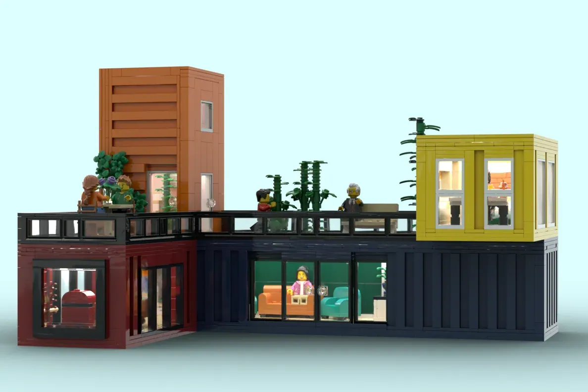 The Modular Container Home | LEGO® Ideas