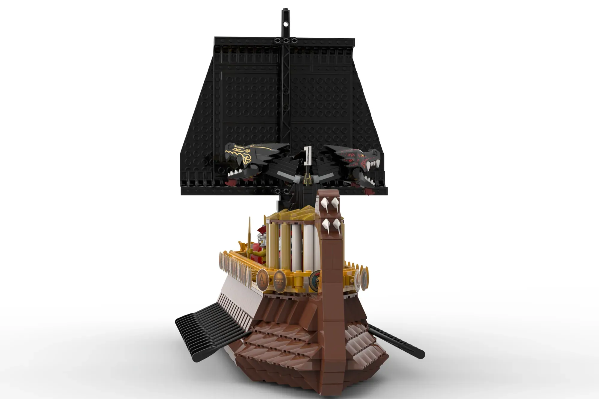Lakonia - Dragon Ship of Sparta | LEGO® Ideas