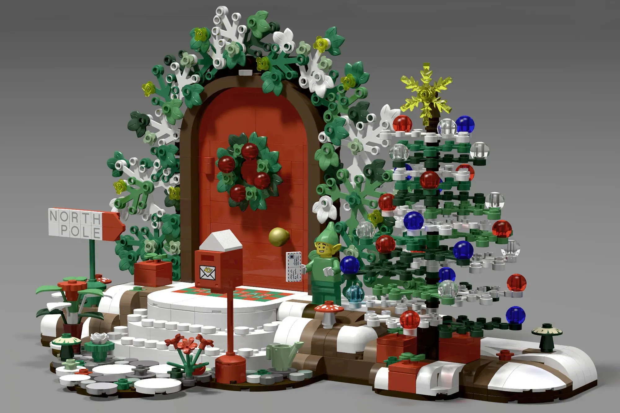 Santa's Little Helper Magical Door | LEGO® Ideas