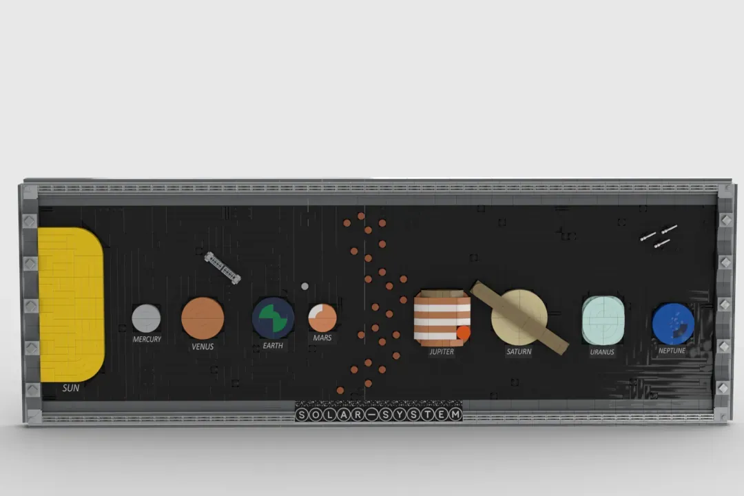Solar System: 3D Picture | LEGO® Ideas