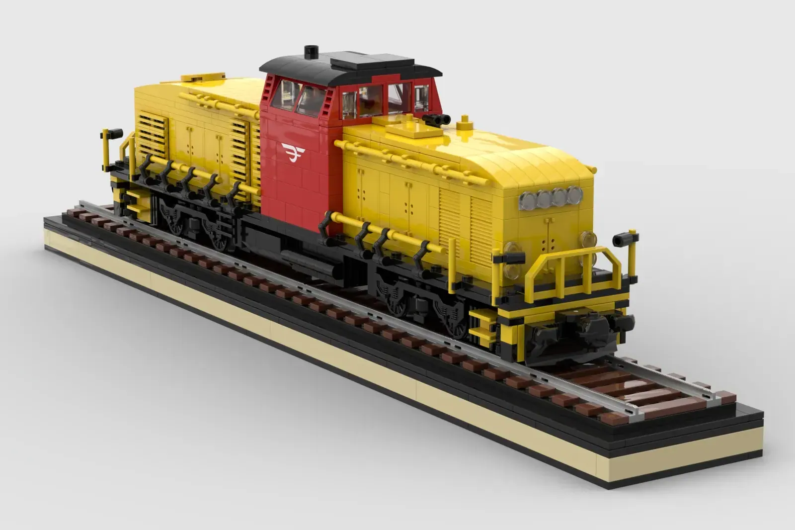 Diesel Locomotive Type NSB Di8 Scale 1:48 | LEGO® Ideas