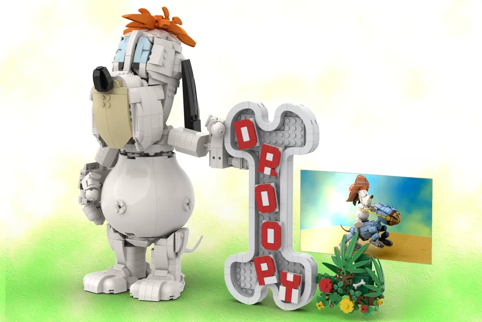 Droopy Photo Holder | LEGO® Ideas