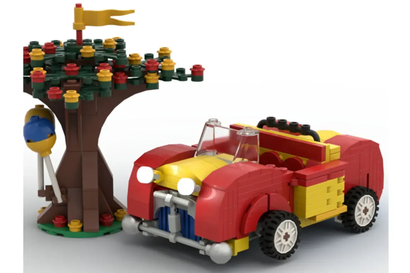 Noddy and Big Ears' Red and Yellow Car | LEGO® Ideas