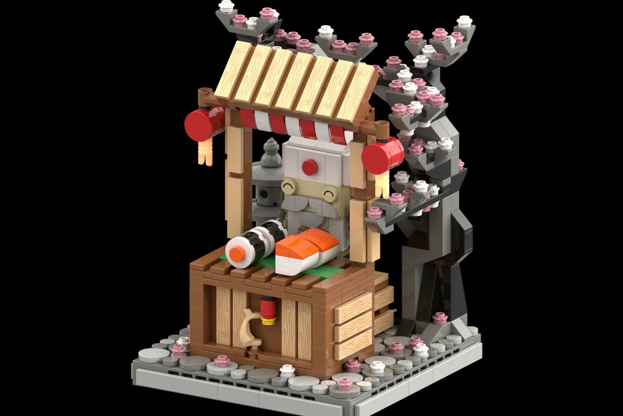 The Hidden Sushi Master’s Shop | LEGO® Ideas