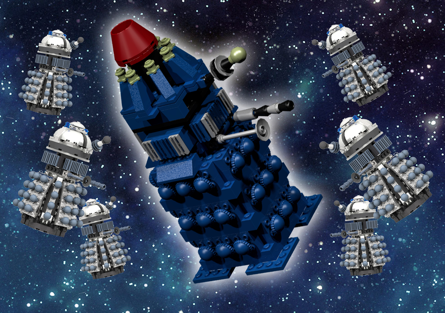 Lego Dalek Emperor