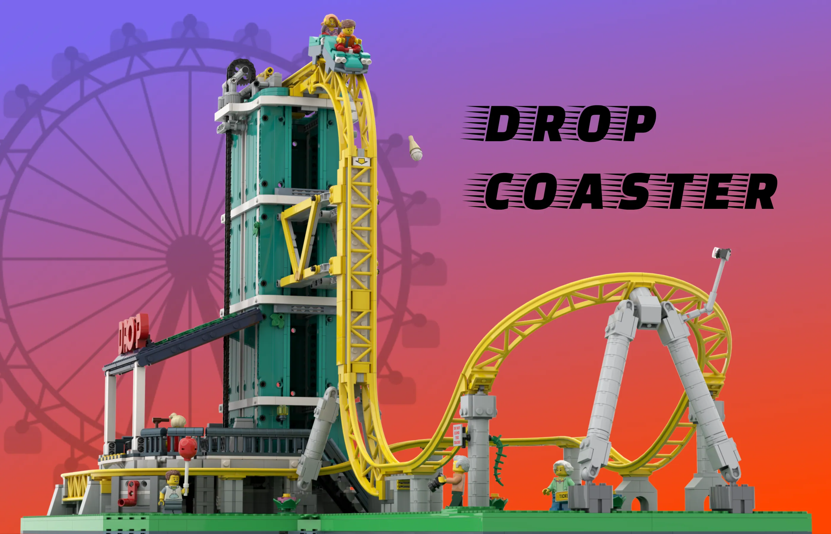 The Drop Coaster | LEGO® Ideas