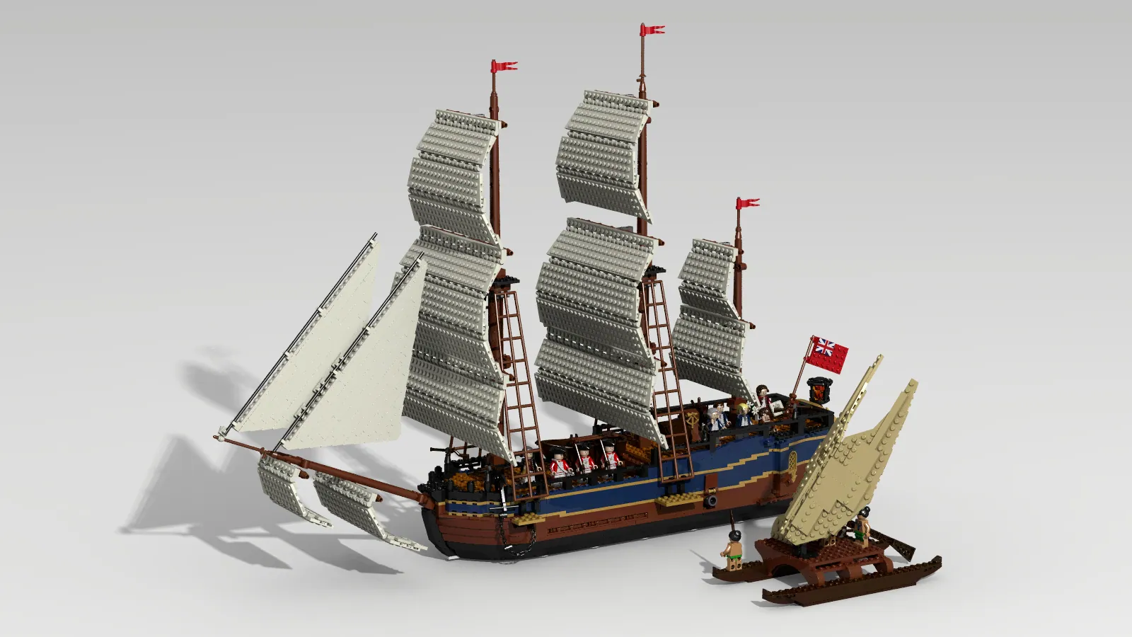 James Cook and the HMS Endeavour | LEGO® Ideas