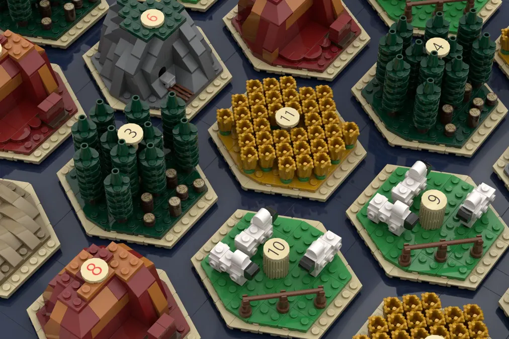 The Settlers of Catan: The Brick-Built Board Game | LEGO® Ideas