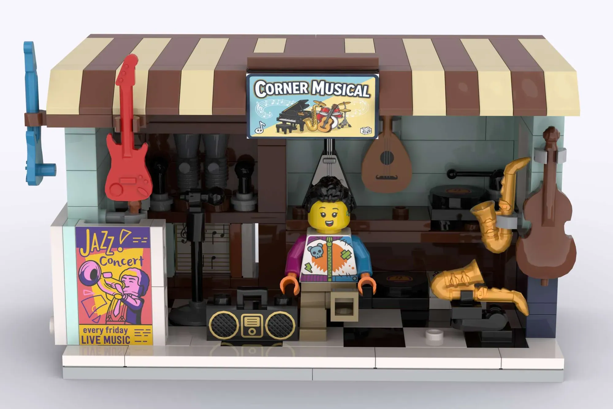 Corner Musical | LEGO® Ideas