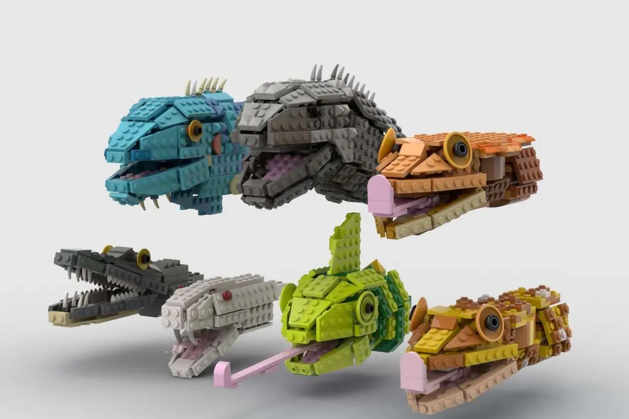 Reptile Head Collection | LEGO® Ideas