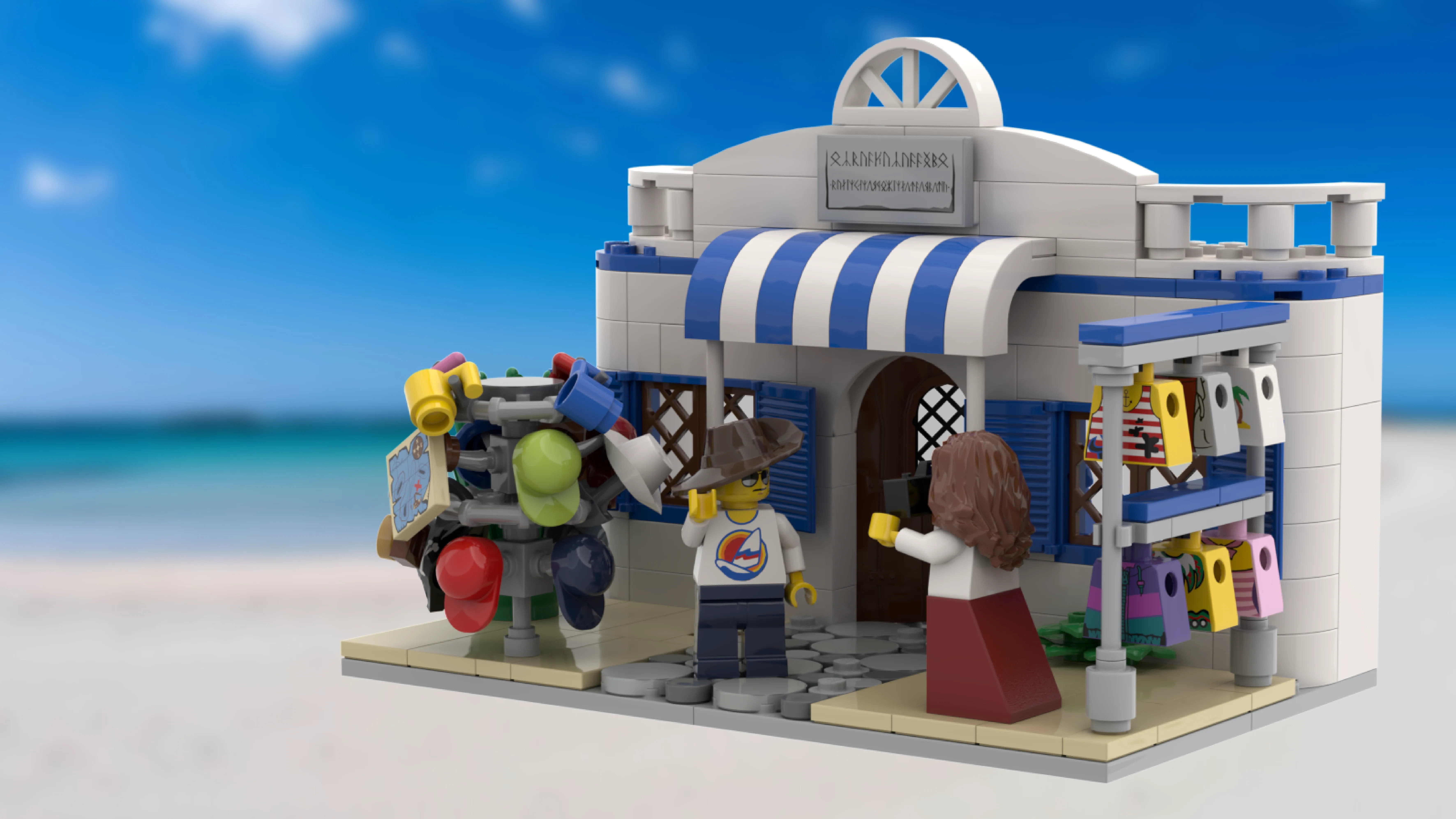 Mediterranean Souvenir Shop | LEGO® Ideas