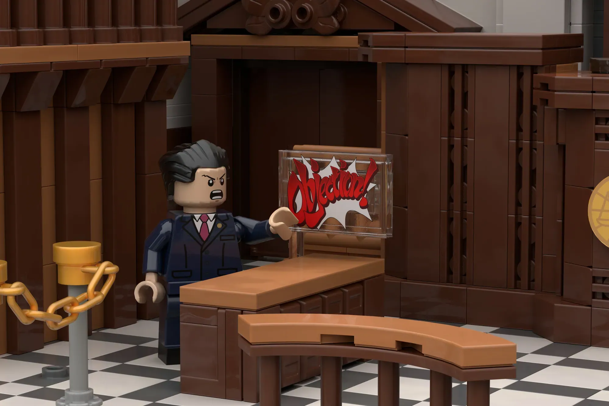 Apollo Justice: Ace Attorney Trilogy Courthouse | LEGO® Ideas