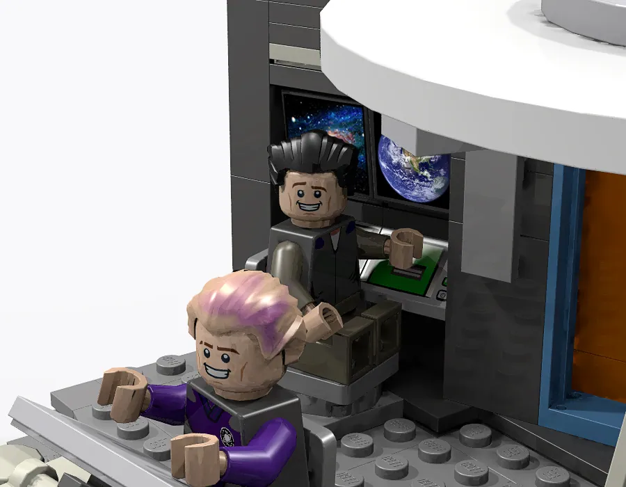 Galaxy Quest - N.S.E.A. Protector NTE3120 and Bridge | LEGO® Ideas