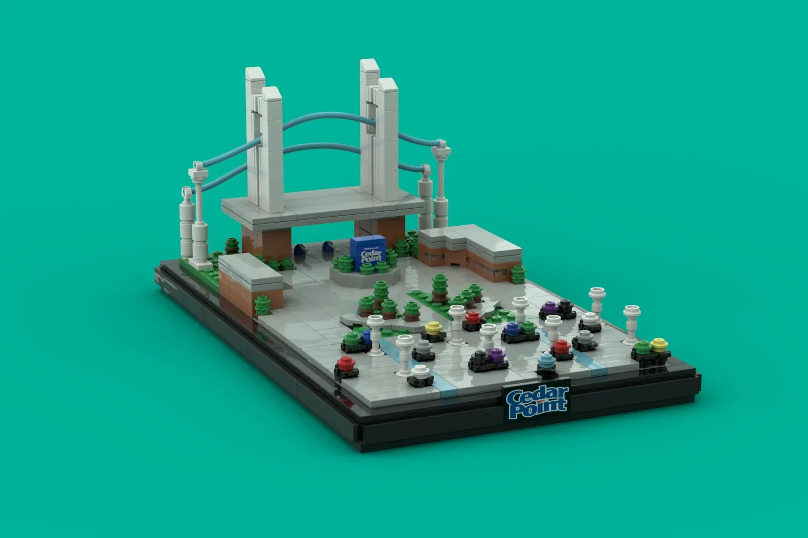 Cedar Point Entryway: Gate Keeper | LEGO® Ideas