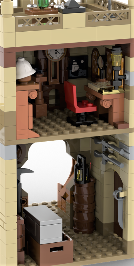 LEGO IDEAS - Johnny Thunder Returns! (The Rover Expedition and Cairo HQ)