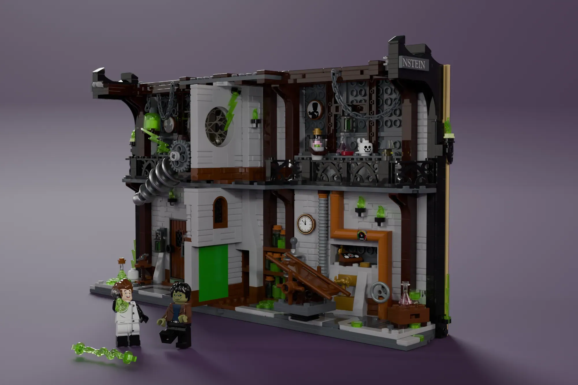 Frankenstein: Book Nook | LEGO® Ideas