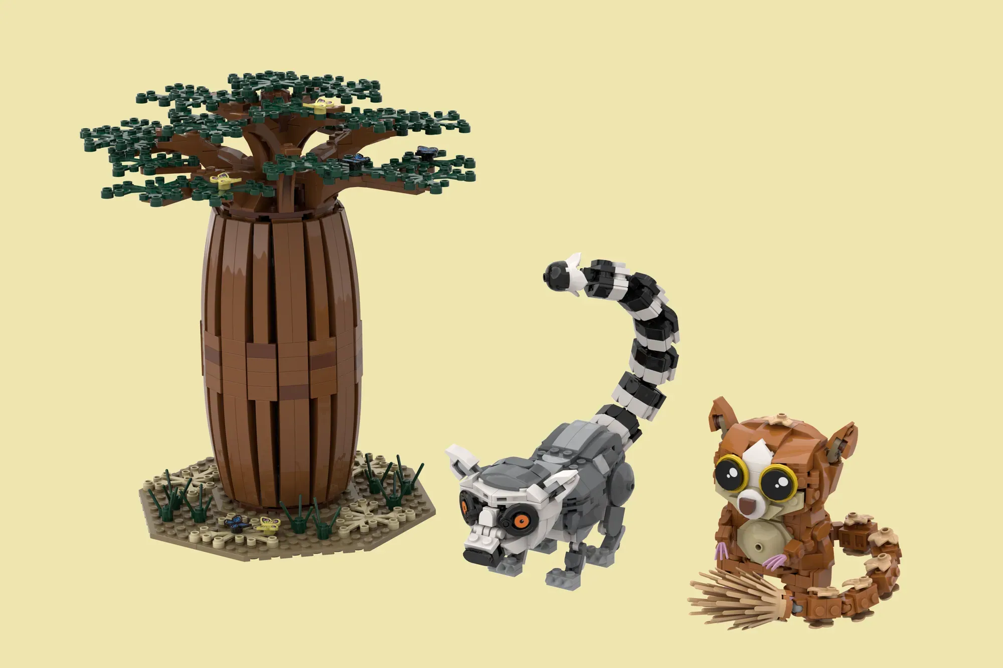 Lemurs of Madagascar | LEGO® Ideas