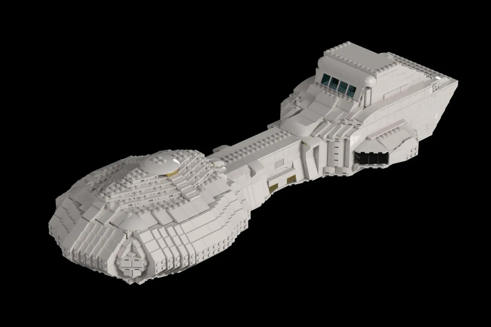 The Hitch Hiker's Guide to the Galaxy - The Heart of Gold | LEGO® Ideas