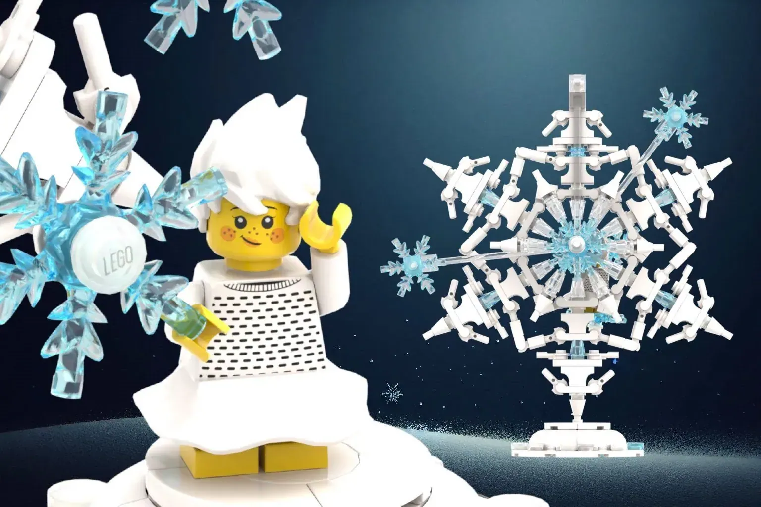 Little Snowflakes Gone Travelling - Ornament Set | LEGO® Ideas