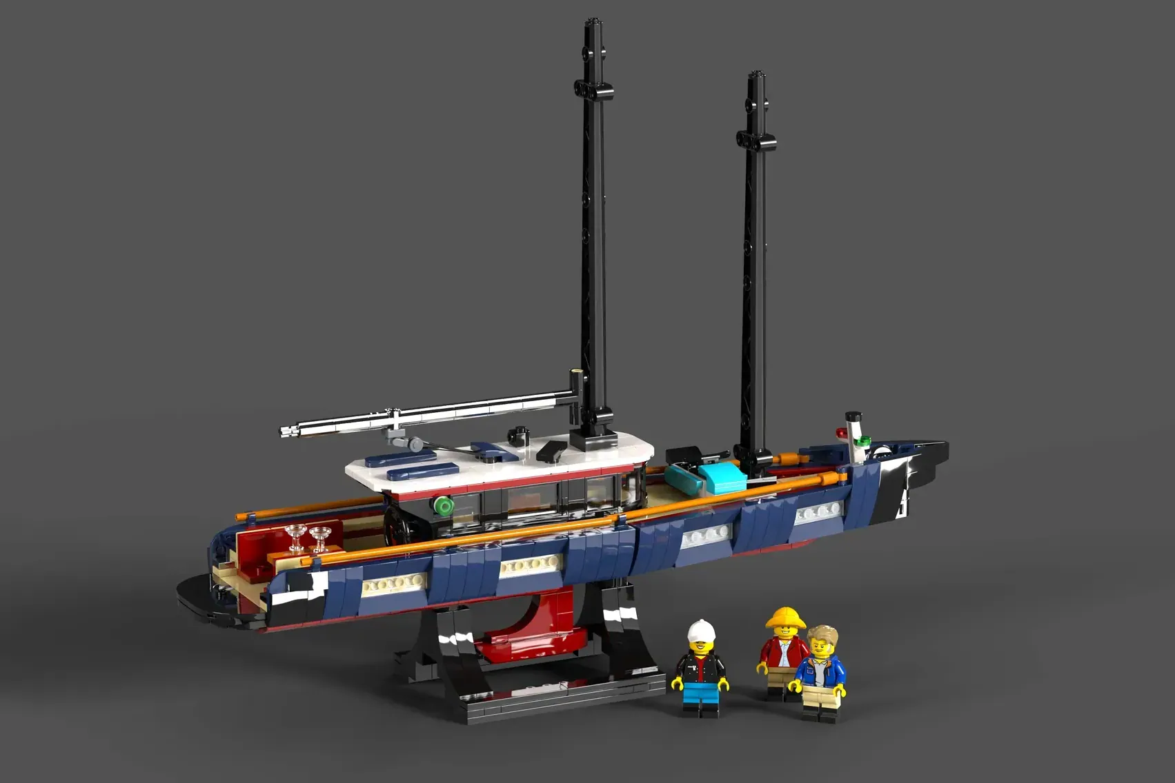 The Ultimate Sailboat Yacht | LEGO® Ideas
