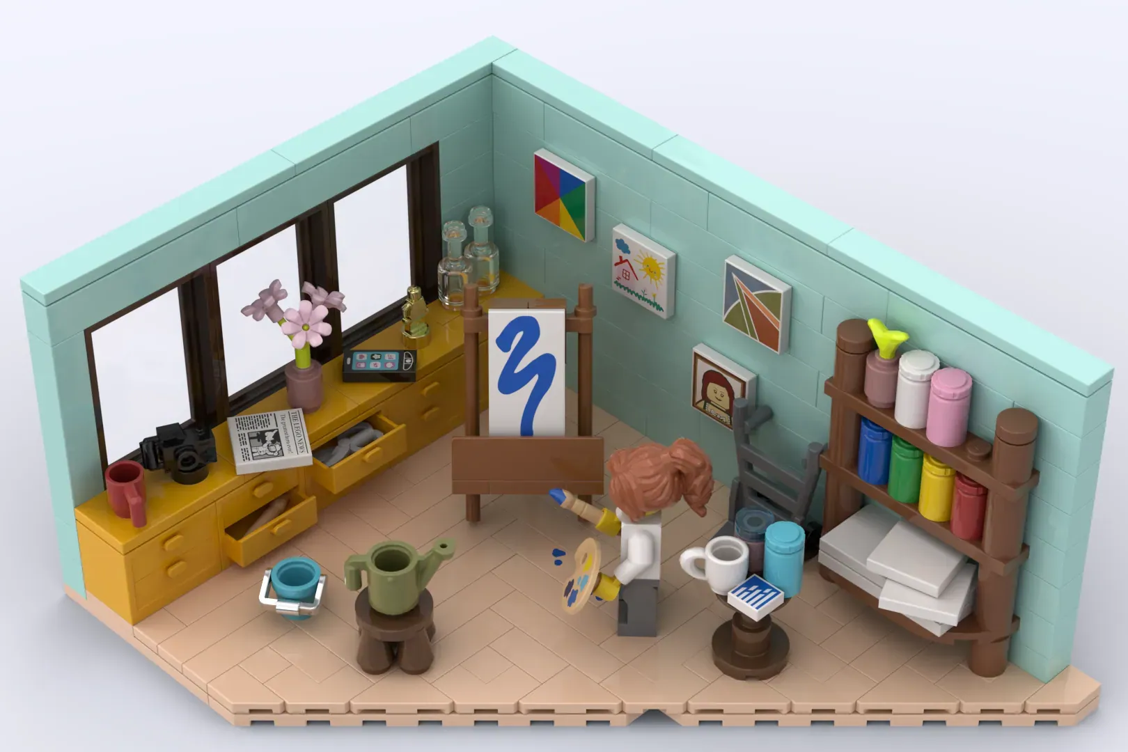 The Painter's Studio | LEGO® Ideas