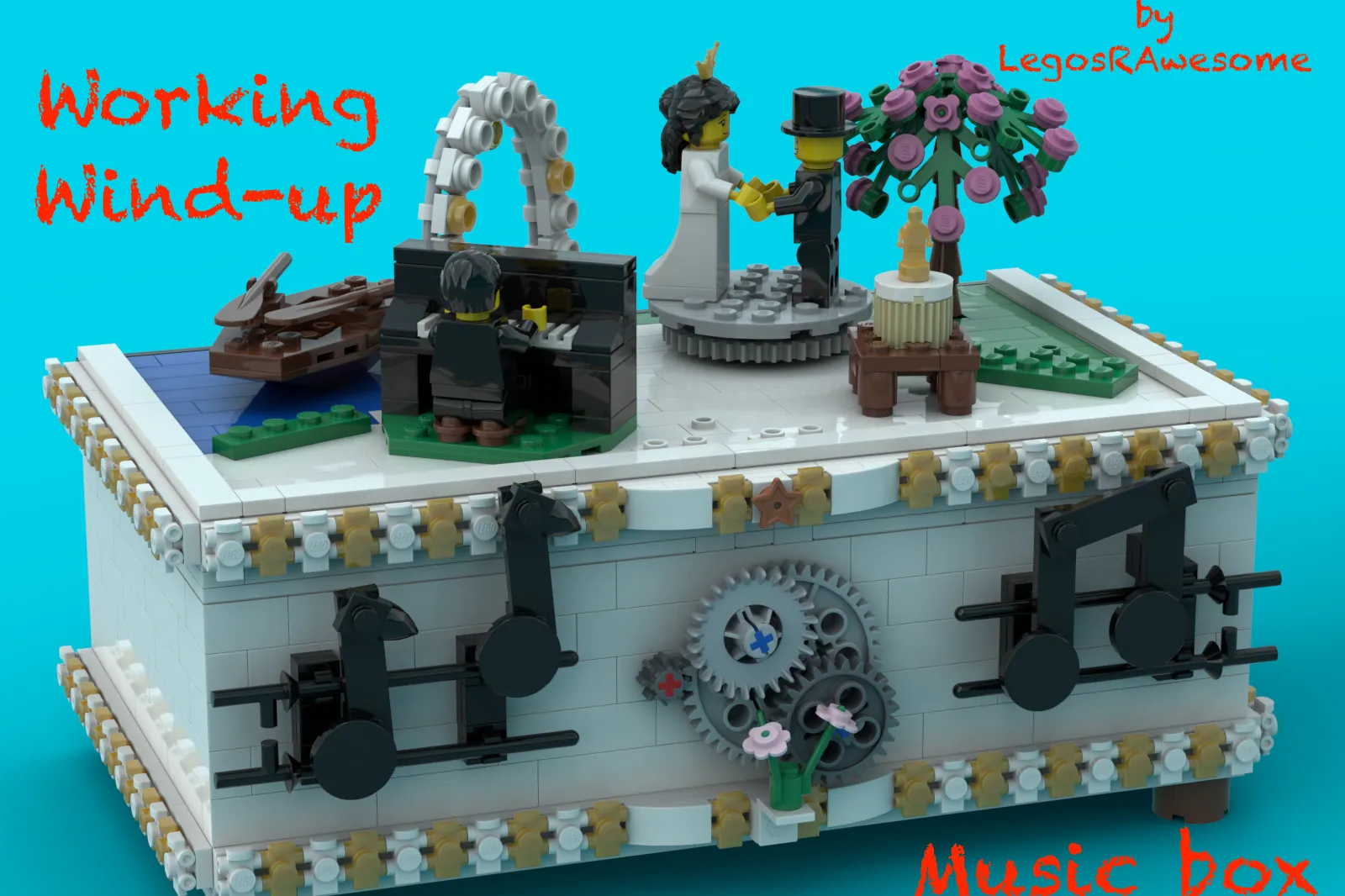 Working Wind-up Music Box | LEGO® Ideas